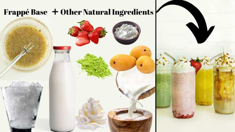 Easy 100% Natural Vanilla Frappé Base - TurmericMeCrazy