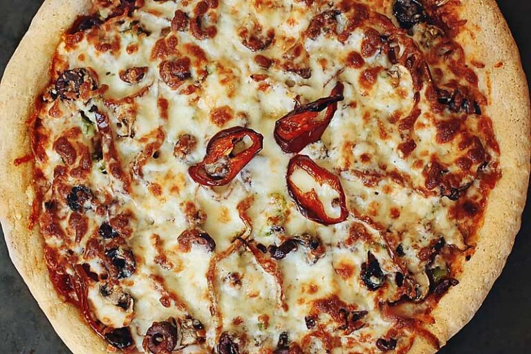 Gluten Free Sourdough Pizza Crust (Allergen Friendly) - TurmericMeCrazy