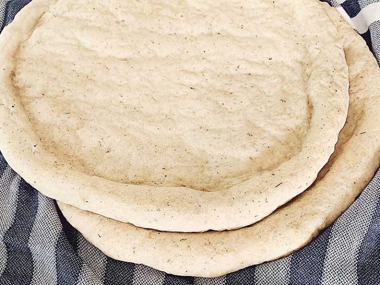 Gluten Free Sourdough Pizza Crust (Allergen Friendly) - TurmericMeCrazy