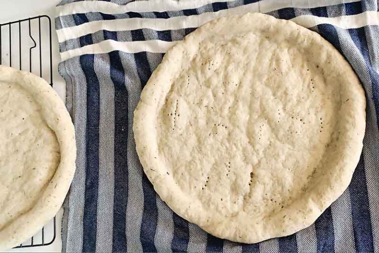 Gluten Free Sourdough Pizza Crust (Allergen Friendly) - TurmericMeCrazy