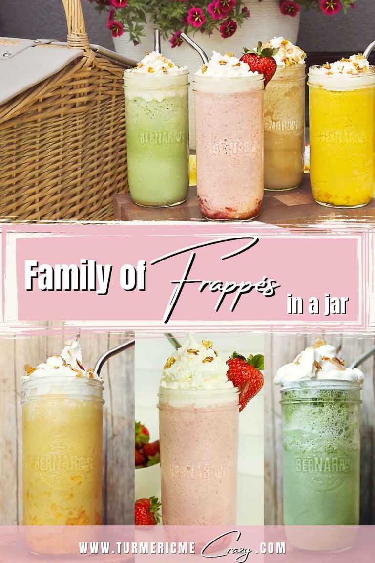 The BEST Summertime Frappés for the Whole Family - TurmericMeCrazy