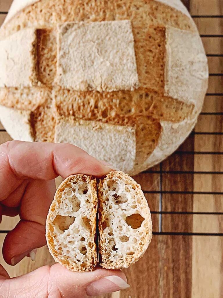 Sorghum Flour Sourdough Bread