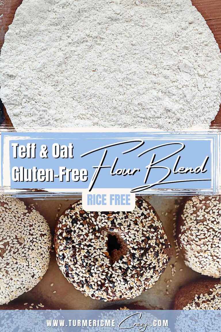Ancient Grain Teff & Oat Gluten Free Flour - Rice Free! - TurmericMeCrazy