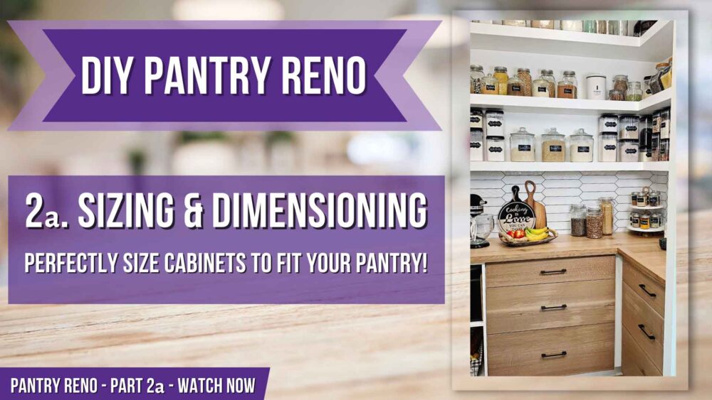 How to Build a Butlers Pantry! - TurmericMeCrazy