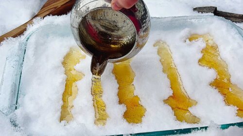 How to make Sugar on Snow (aka Maple Taffy) - TurmericMeCrazy