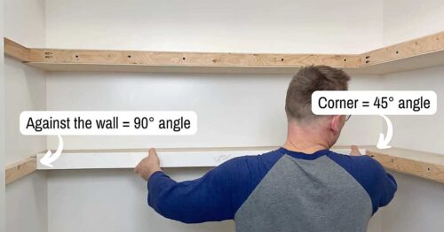 How to Build Floating Shelves - TurmericMeCrazy