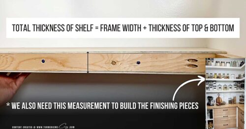 How to Build Floating Shelves - TurmericMeCrazy