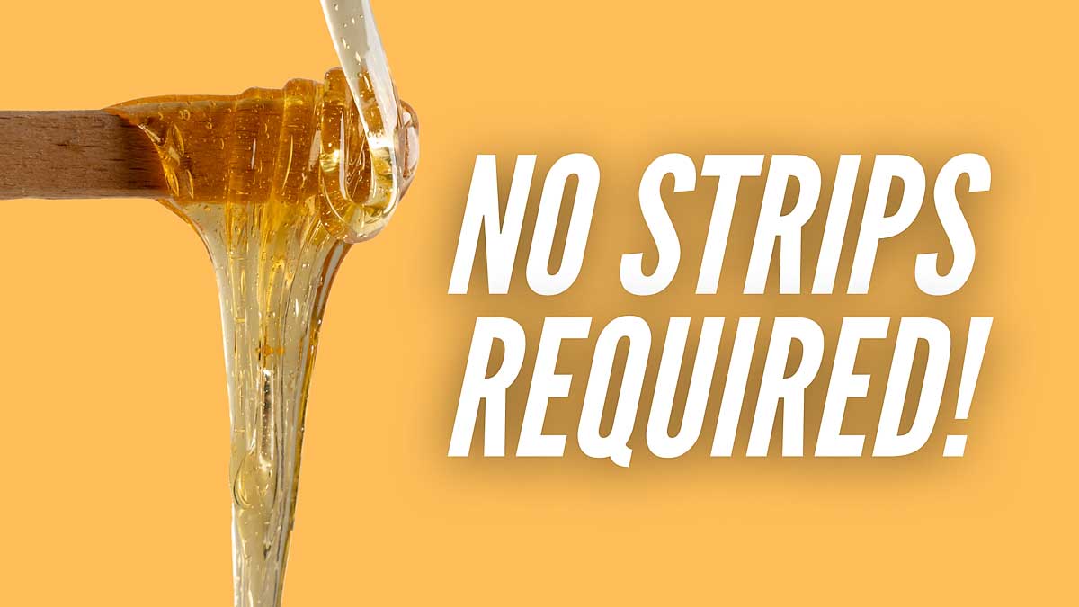 The BEST Eyebrow Wax (DIY Hard Wax) - TurmericMeCrazy